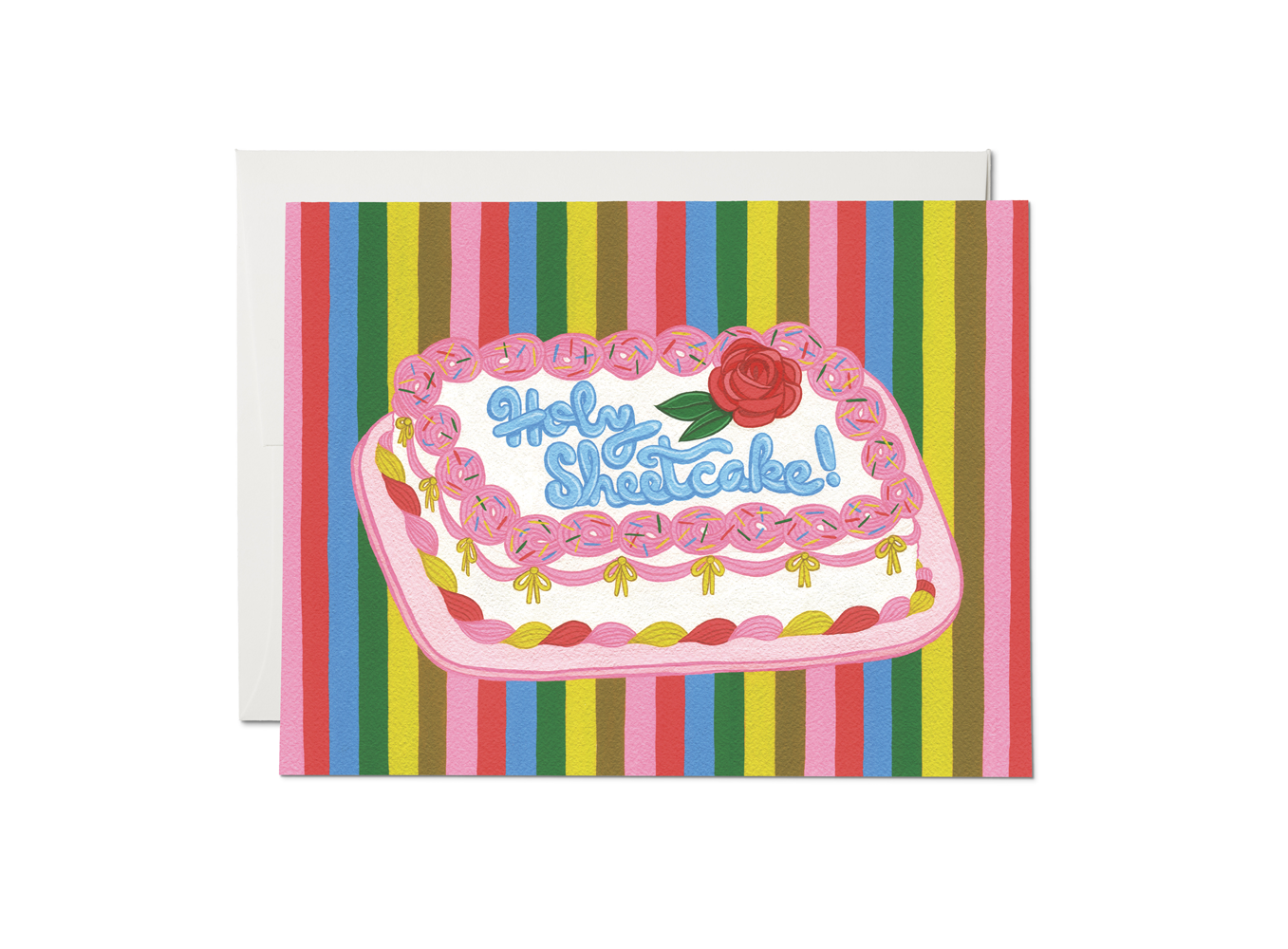 Red Cap Cards - Holy Sheetcake birthday greeting card | Brazen Shop ...